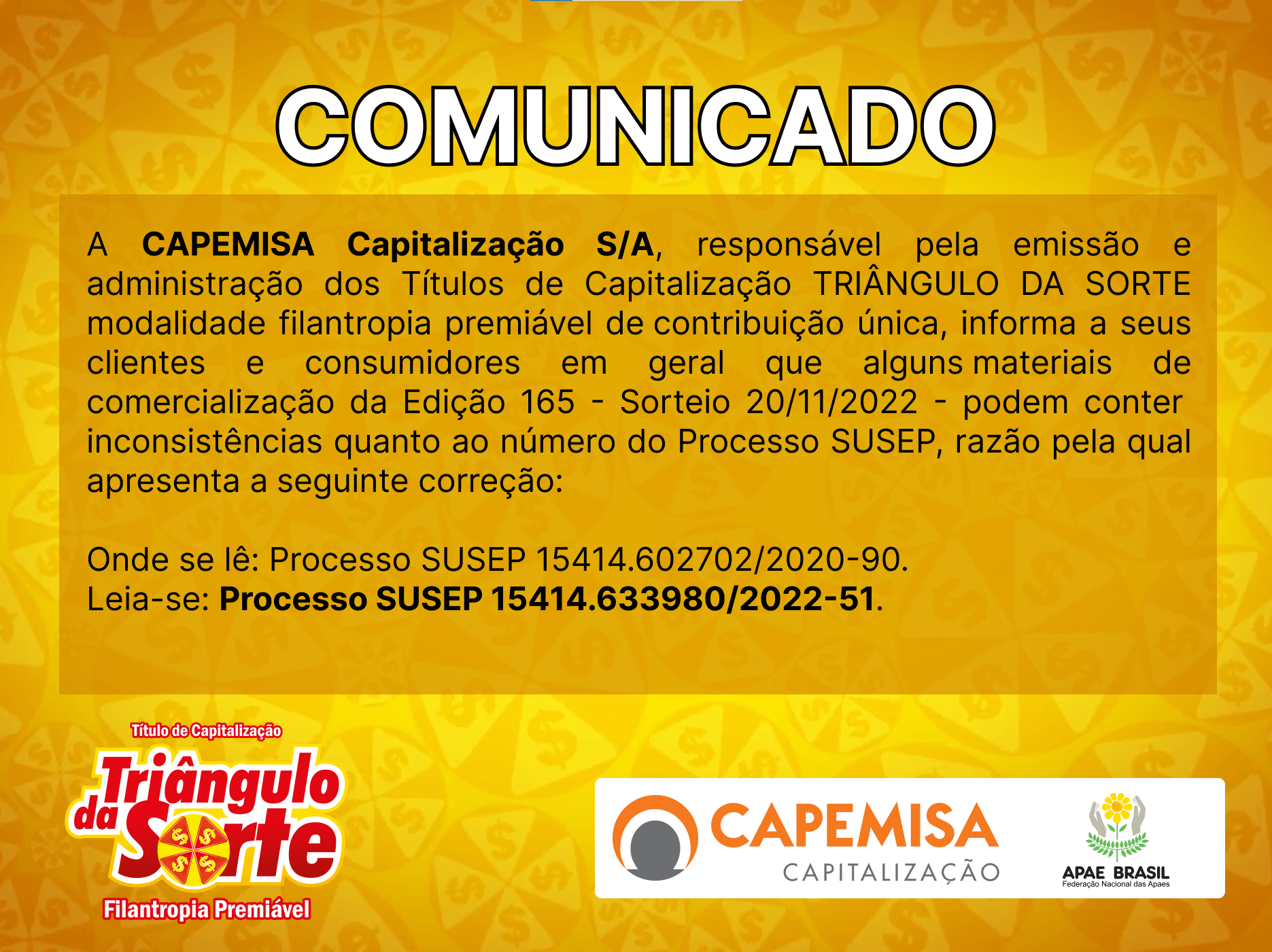 Prêmios :: Triângulo da Sorte