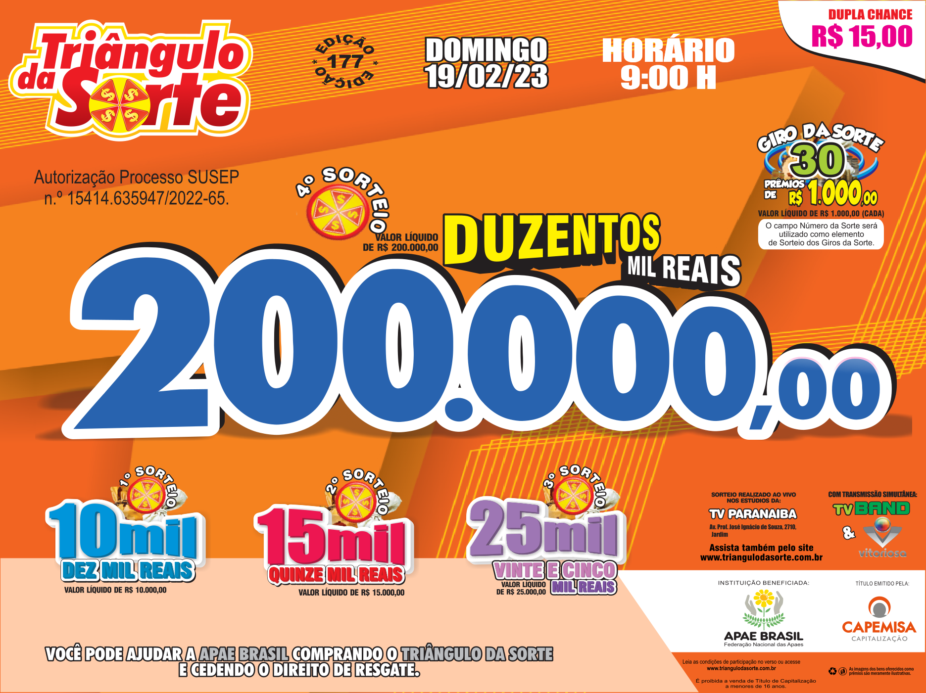 :: Triângulo da Sorte